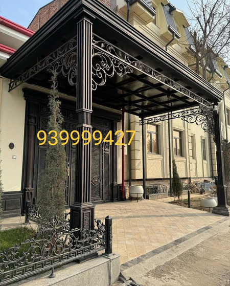 Дарвоза, решëтка, козерог ва перилалар ишлаб чикарамиз