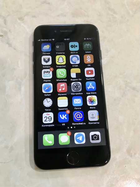 Iphone 7 128gb matt black