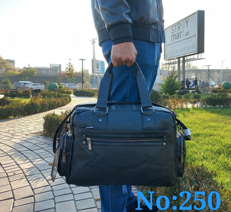 Спортивная дорожная сумка из эко-кожи Binnuo K0832. No:434