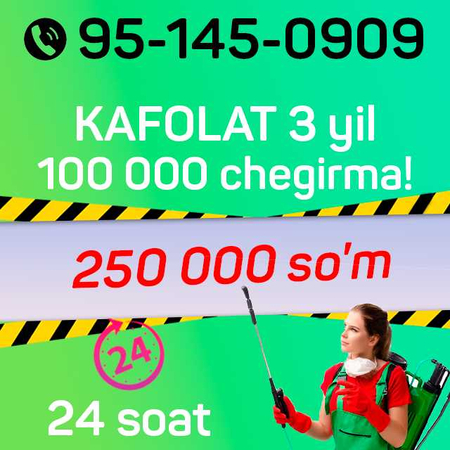 Dezinfeksiya klop tarakan Дезинфекция СКИДКИ до 40%