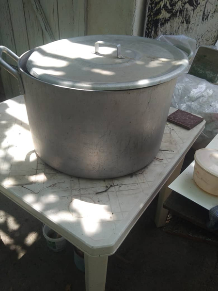 Кастрюля алюминиевая