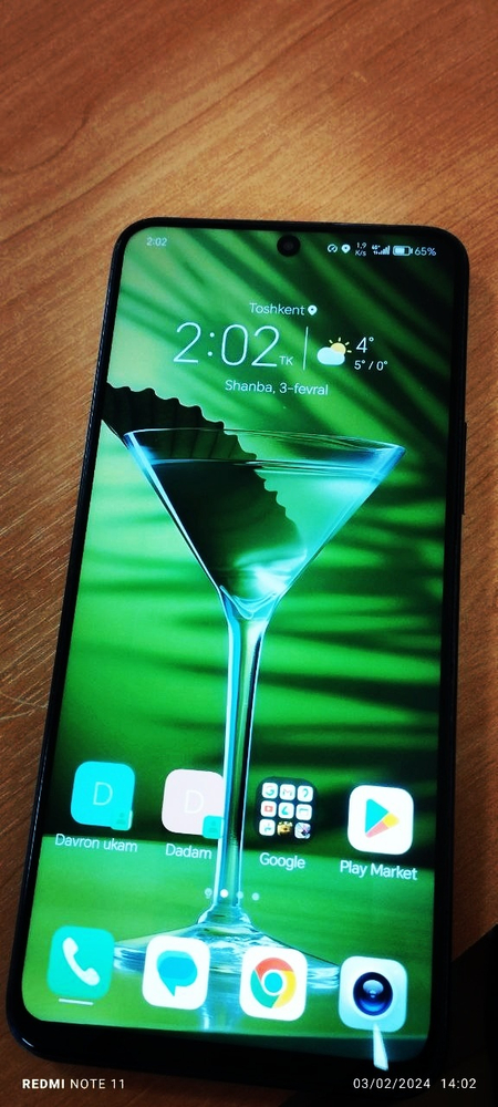 HUAWEI HONOR X8 6+2ga 128 xotira