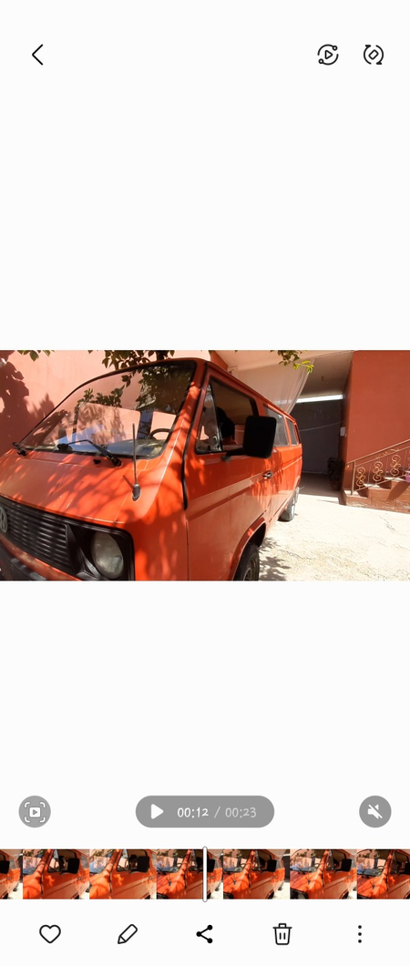 Furgon volkswagen t3 foodtrak