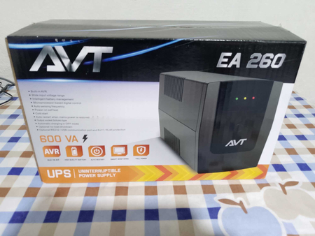 UPS (ИБП) AVT-600 AVR, 600ВА, [EA260]