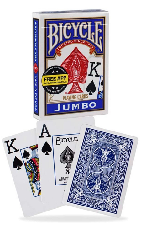 Игральные карты Bicycle Standart и Jumbo. Новые. Made in USA.