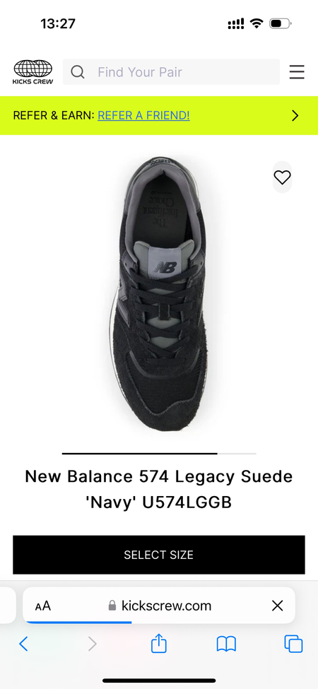 Кроссовки New Balance