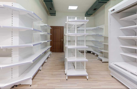 Стеллажи и витрины для любых товаров, торговые стеллажи