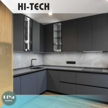 Rassrochka kredit Oshxona mebellar, кухонная гарнитур, hi-tech неоклас