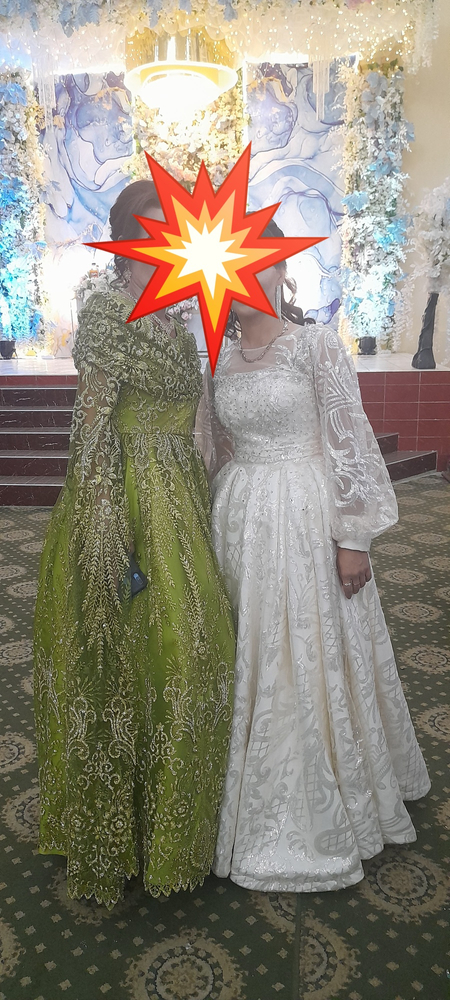Oqshom libosi sotiladi 1 marta 1 soatga kiyilgan razmer 44 - 50 gacha