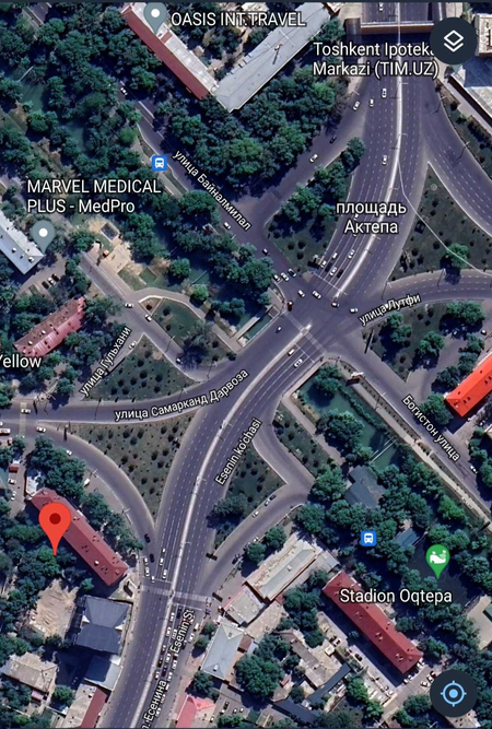 Срочно сдается в аренду квартира на Актепа круг 1/2/5