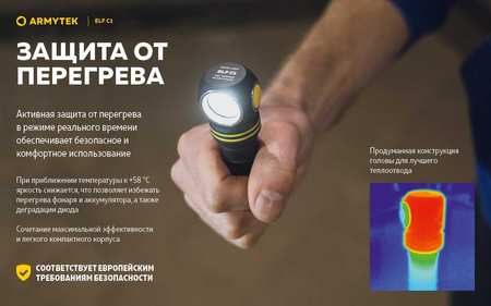 Компактный мультифорань  с режимом Лампы 