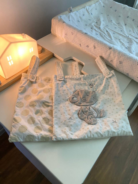 Бортики в манеж в детскую кроватку от Mothercare 2 набора