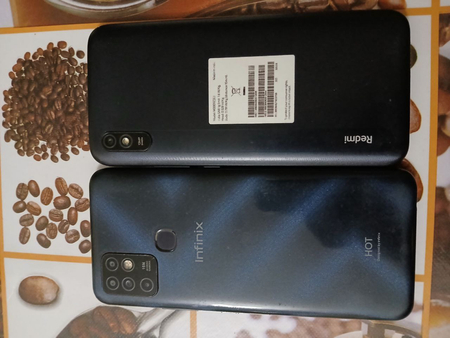 1:Infinix Hot 10  2:Redmi9A