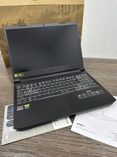 новый мощный ноутбук Acer NITRO 5 AN515-45, для игр и графических прог