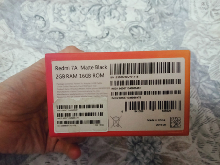 RedMi 7A 16gb b/u