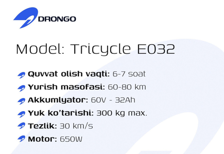 Skuter 3 balonli E032 model