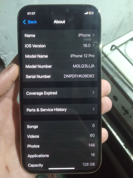 Iphone 12 pro kafolati bilan