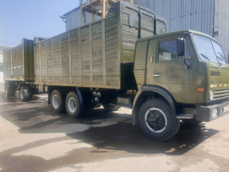 KAMAZ + Прицеп Сотилади
