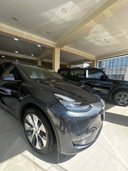 Tesla model Y. Amerika.