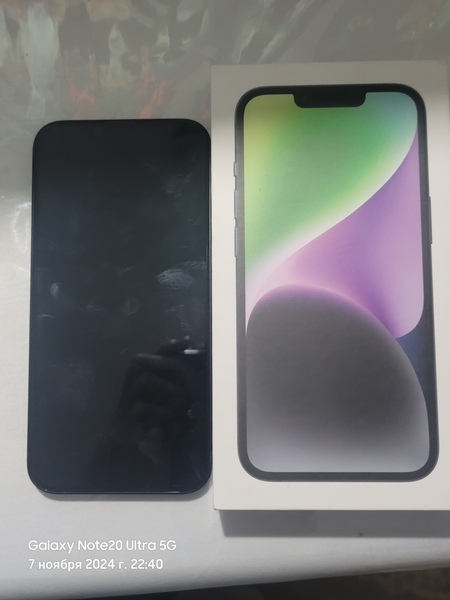 Iphone 14 qora 128gb