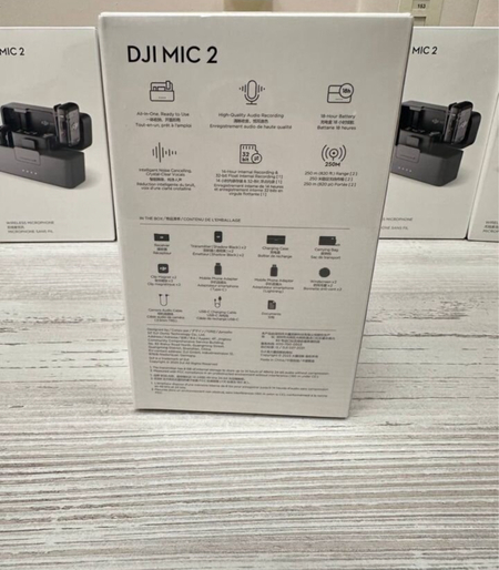 DJI MIC 2 микрофонный петличка