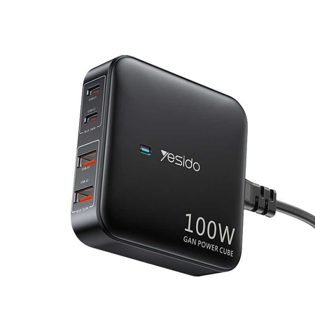 Многопортовое зарядное устройство GaN Charger Yesido YC41 Desktop