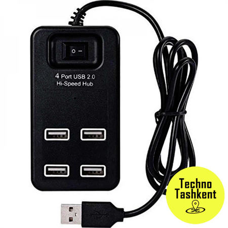 Usb Hub 4-port  480mbps/1tb (Dostavka Bor)