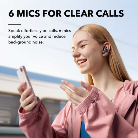 Беспроводные наушники Anker Soundcore Liberty 4 NC, чёрный