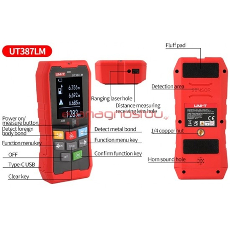 Детектор Uni-t Ut387 LM 4/1  профессиональный.