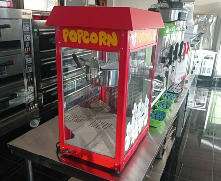 Popkorin ishlab chiqaradiga uskuna popkorin aparat xitoydan keltirilga