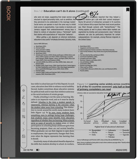 Новинка! Электронный ридер блокнот Onyx Boox Note Air 3 + Чехол