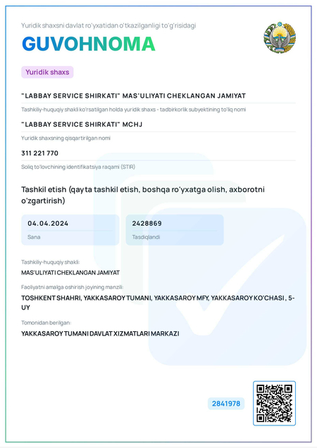 Uyingizni saqlash uchun barcha tashvishlarni o‘z zimmamizga olamiz!