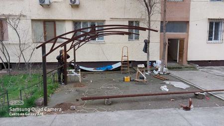 Навесы Автонавесы Парковки Консольный навес Любой Формы