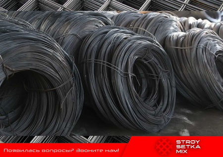 Проволока вязальная для вязки арматуры D-1,2mm 7,4х12,9