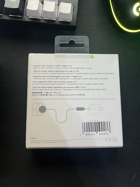 Бесповоодная зарядное Apple Watch Magnetic Fast Charger USB C 2257