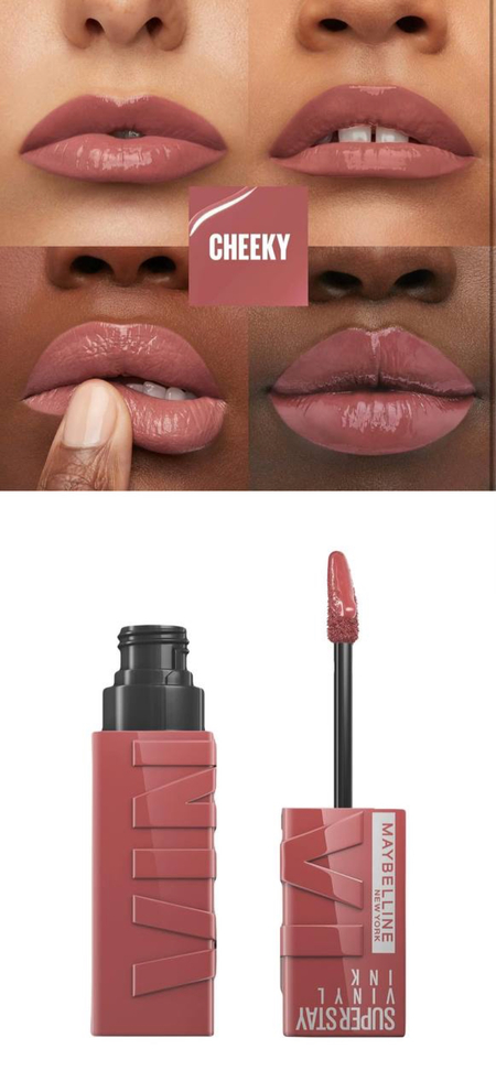 Жидкая помада для губ «Maybelline» (Super Stay Vinyl Ink)