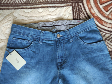 BRIONI джинсы (Италия). Чёрные Летние. Синие Стандарт.