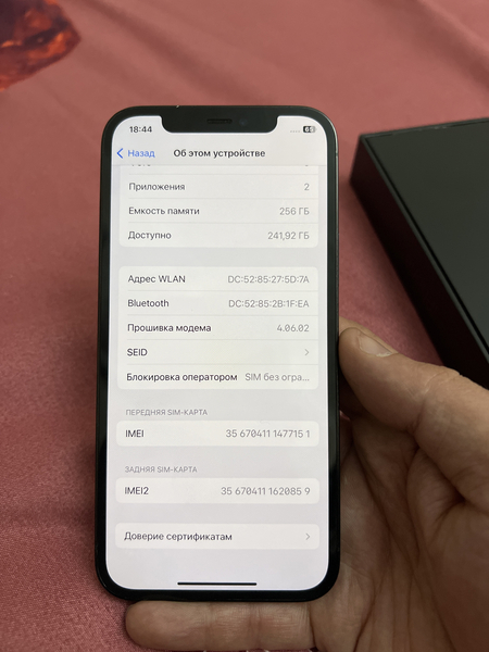 Iphone 12 pro dual