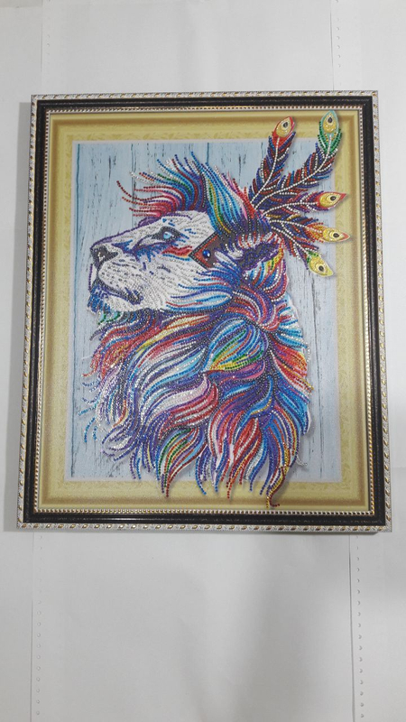 Картины алмазная мозаика,готовые с рамкой.