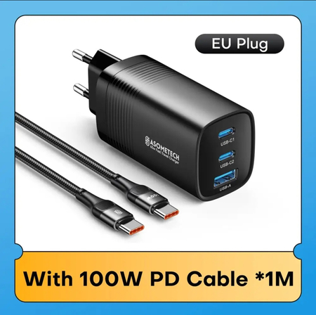 Asometech 65W Gan Charger