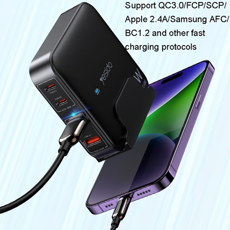 Многопортовое зарядное устройство GaN Charger Yesido YC41