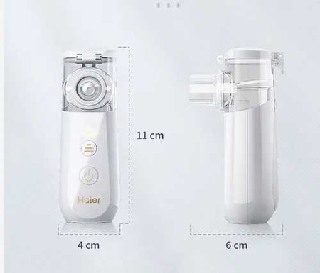 Ингалятор Haier. Небулайзер. Ручной распылитель.