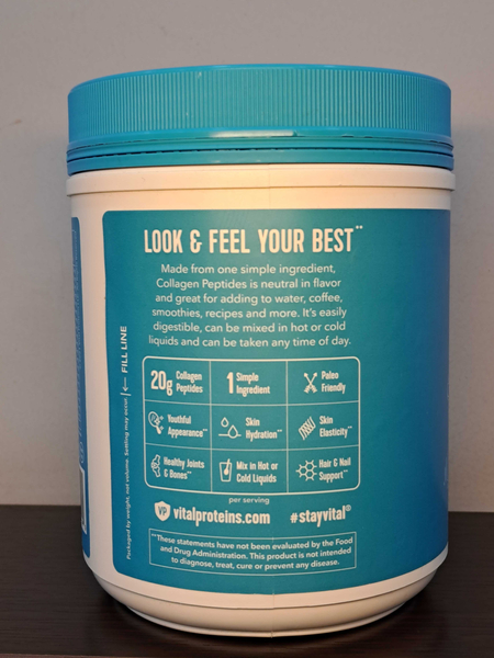 Vital Protein Collagen Peptides 567 g