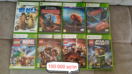 Xbox 360 orginal disklari. Лицензионный диски хбокс360 с голограммы