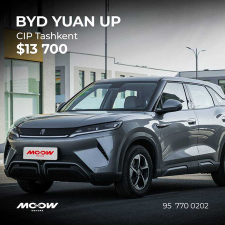 BYD Yuan Up  CIP Tashkent