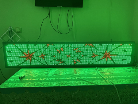 Begushshey rgb xar xil rangli tashqari uchun