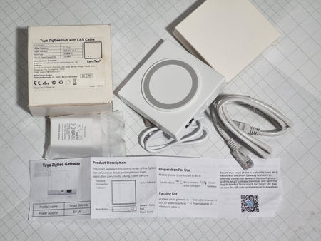 Tuya ZigBee 3.0 Hub with LAN Cable $27