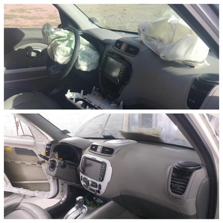 Tarpedka  rul  airbag zashitniy remen remont