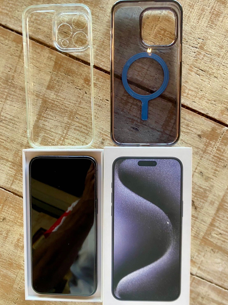 Iphone 15 pro max 256 gb Blue Titanium