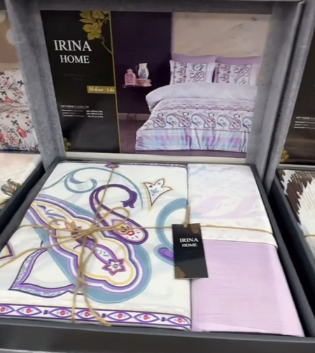 Постельное бельё от бренда Irina Home производство Турция,